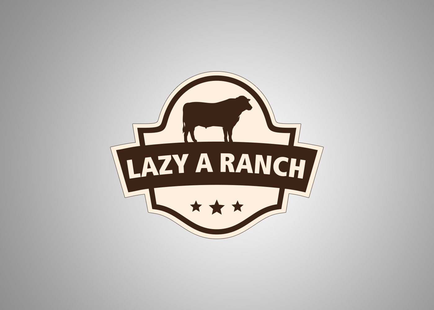 Logo Design for LAZY A RANCH by Amer Flehan | Design #22240298