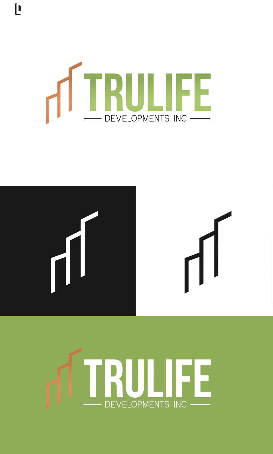 Serious, Modern, Real Estate Development Logo Design for Trulife ...