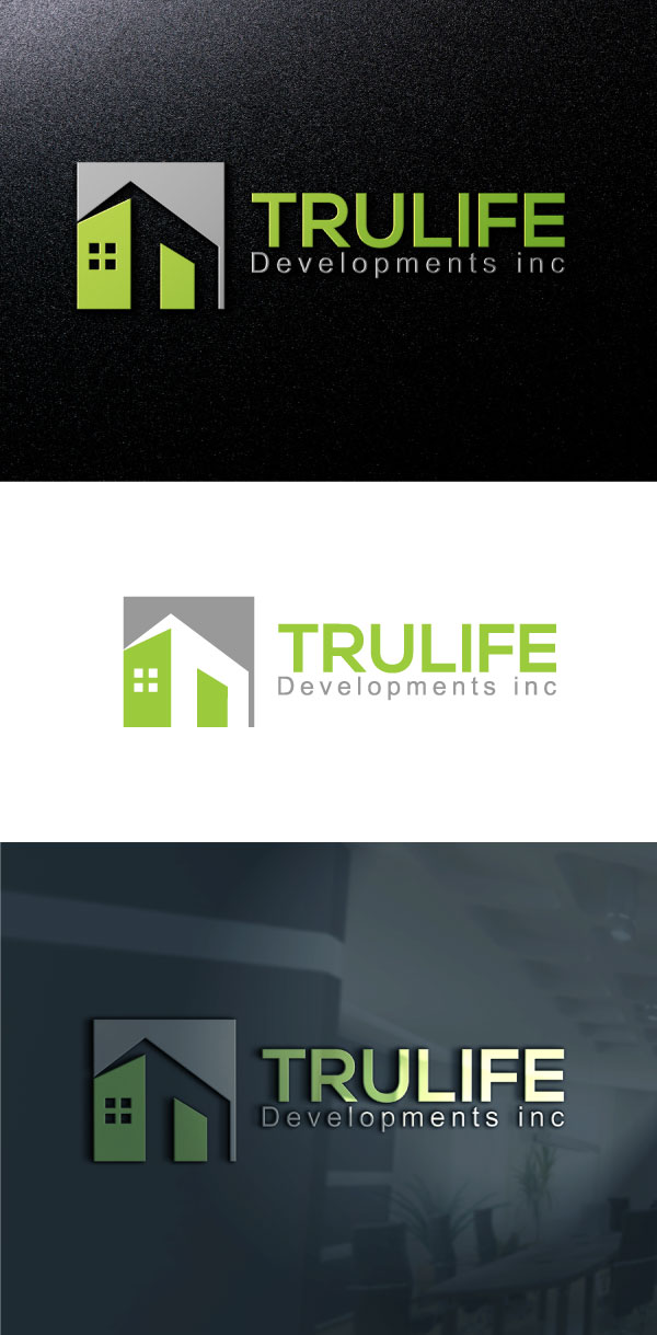 Serious, Modern, Real Estate Development Logo Design for Trulife ...