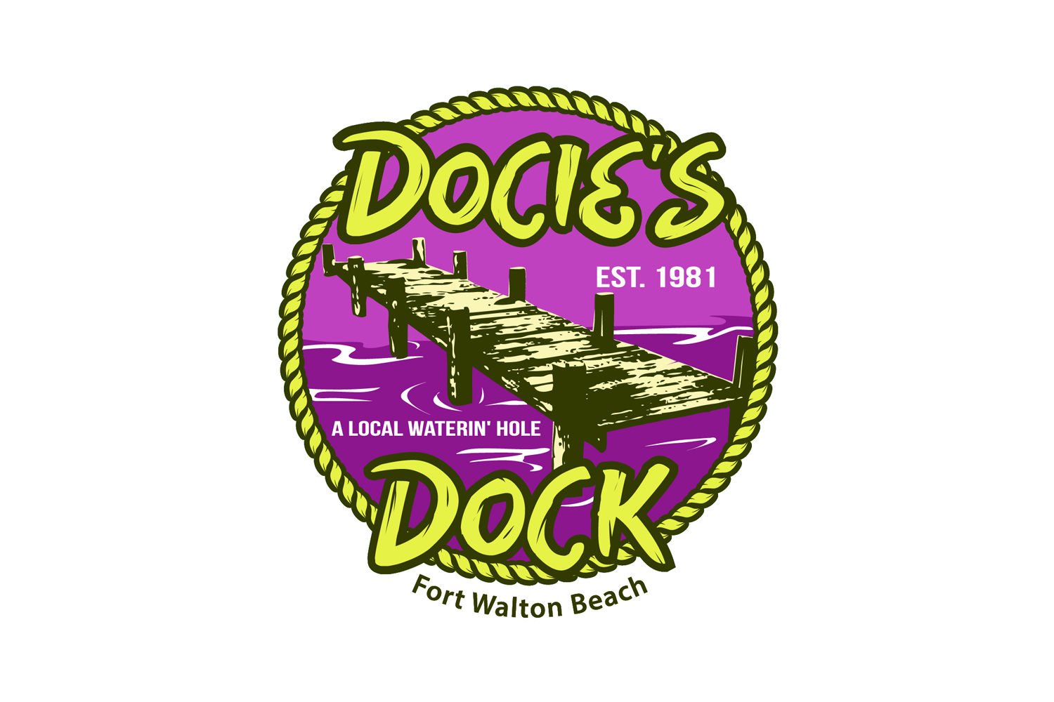 Atractivo, Atrevido, Bar Diseño de Logo for Docie's Dock por Roger B ...