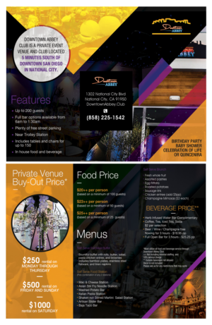 Beverage Flyers | 26 Custom Beverage Flyer Designs