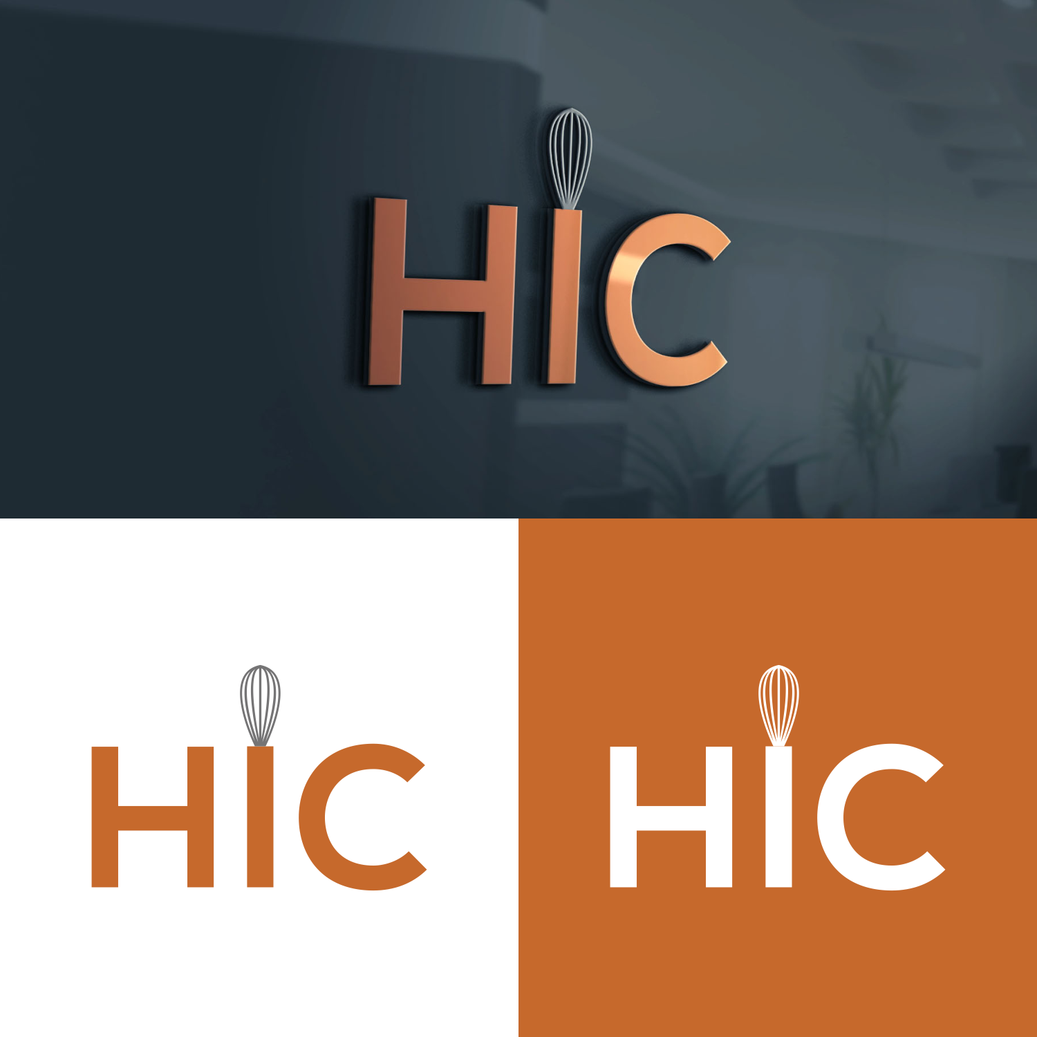 Feminine, Upmarket, Kitchen Logo Design for HIC by pry go | Design ...