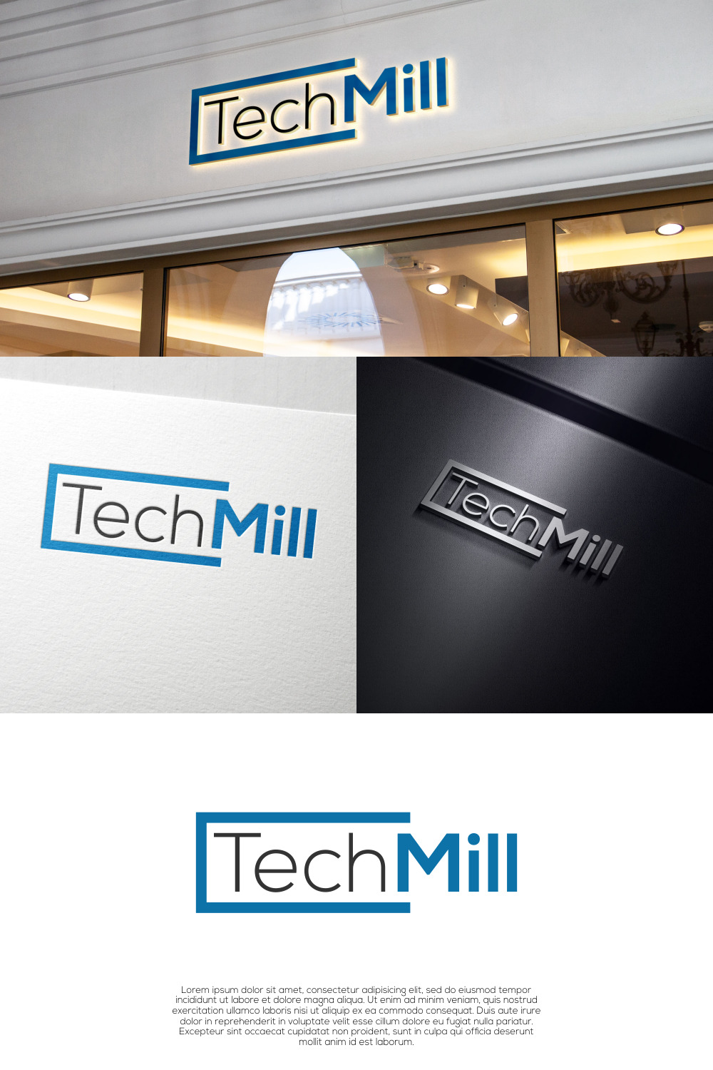Modern, Playful, It Professional Logo Design for TechMill by untung ...