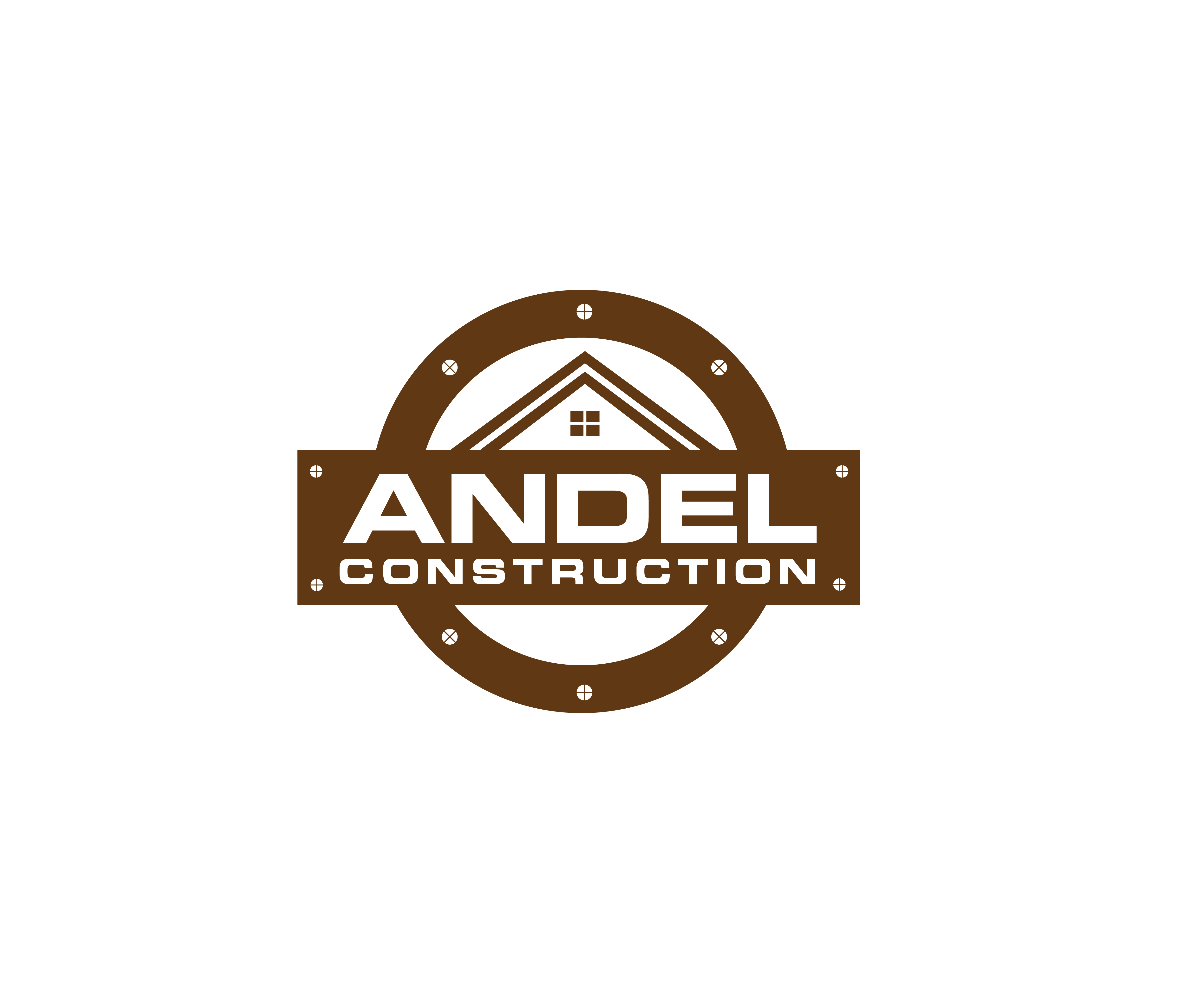 Bold, Masculine, Construction Company Logo Design for Andel ...
