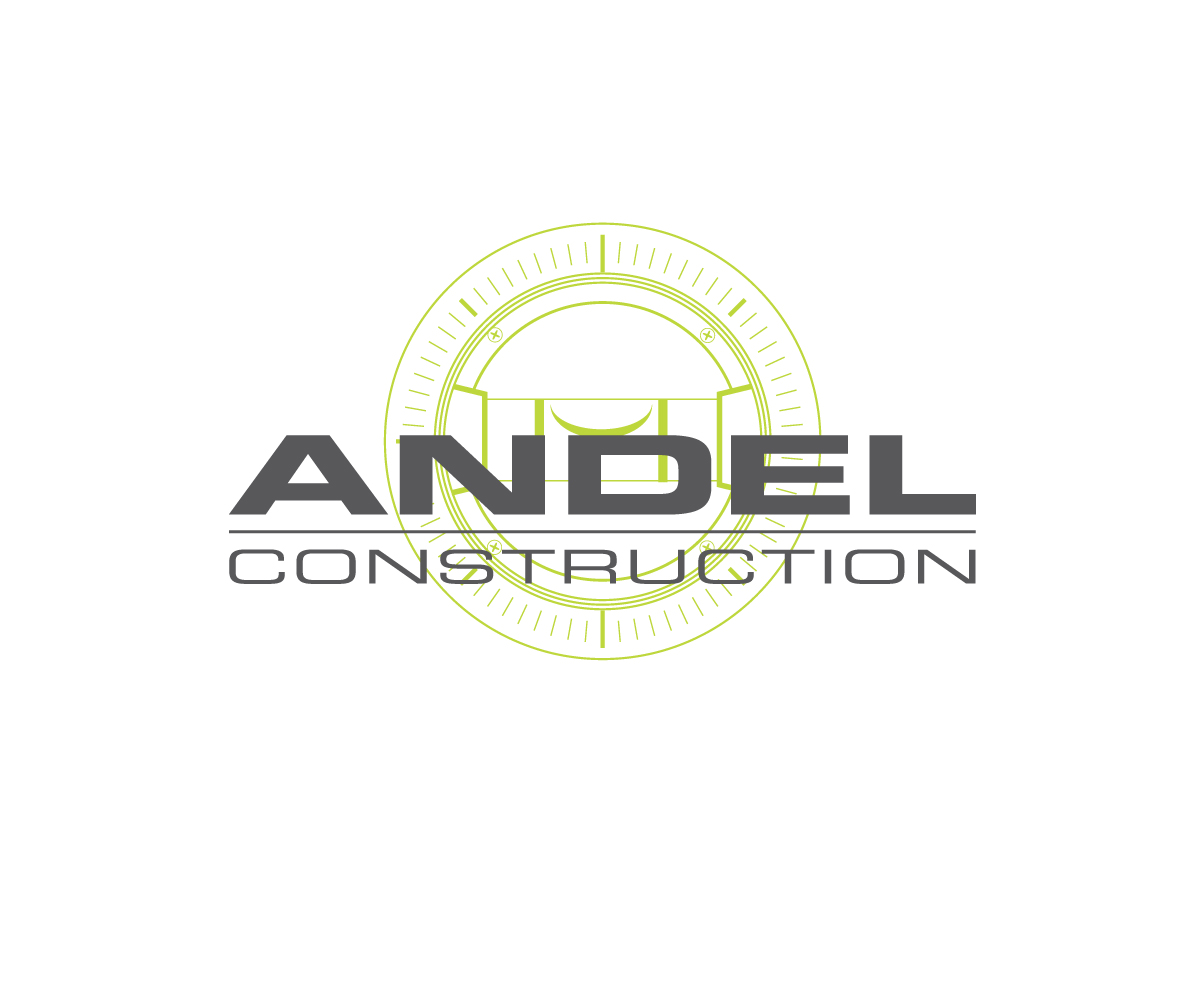 Bold, Masculine, Construction Company Logo Design for Andel ...