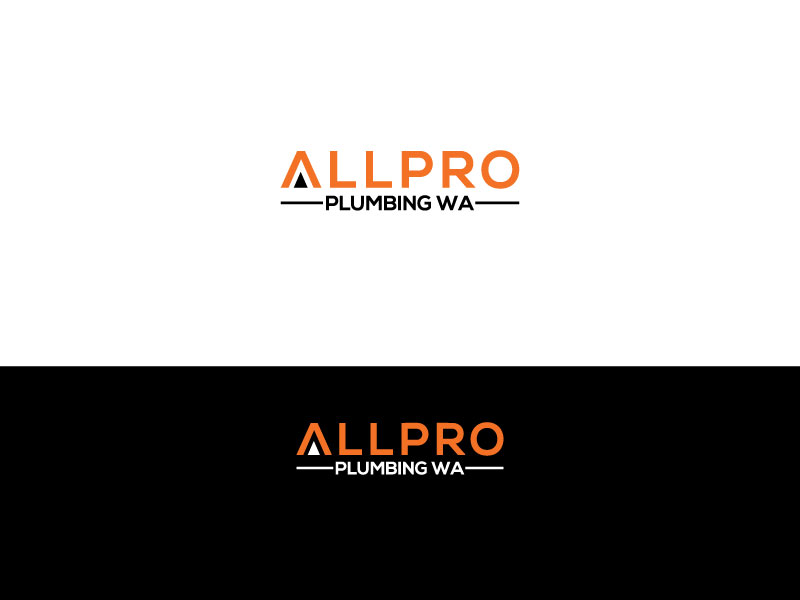 Elegant, Playful, Plumbing Logo Design for ALLPRO PLUMBING WA by Yamean ...