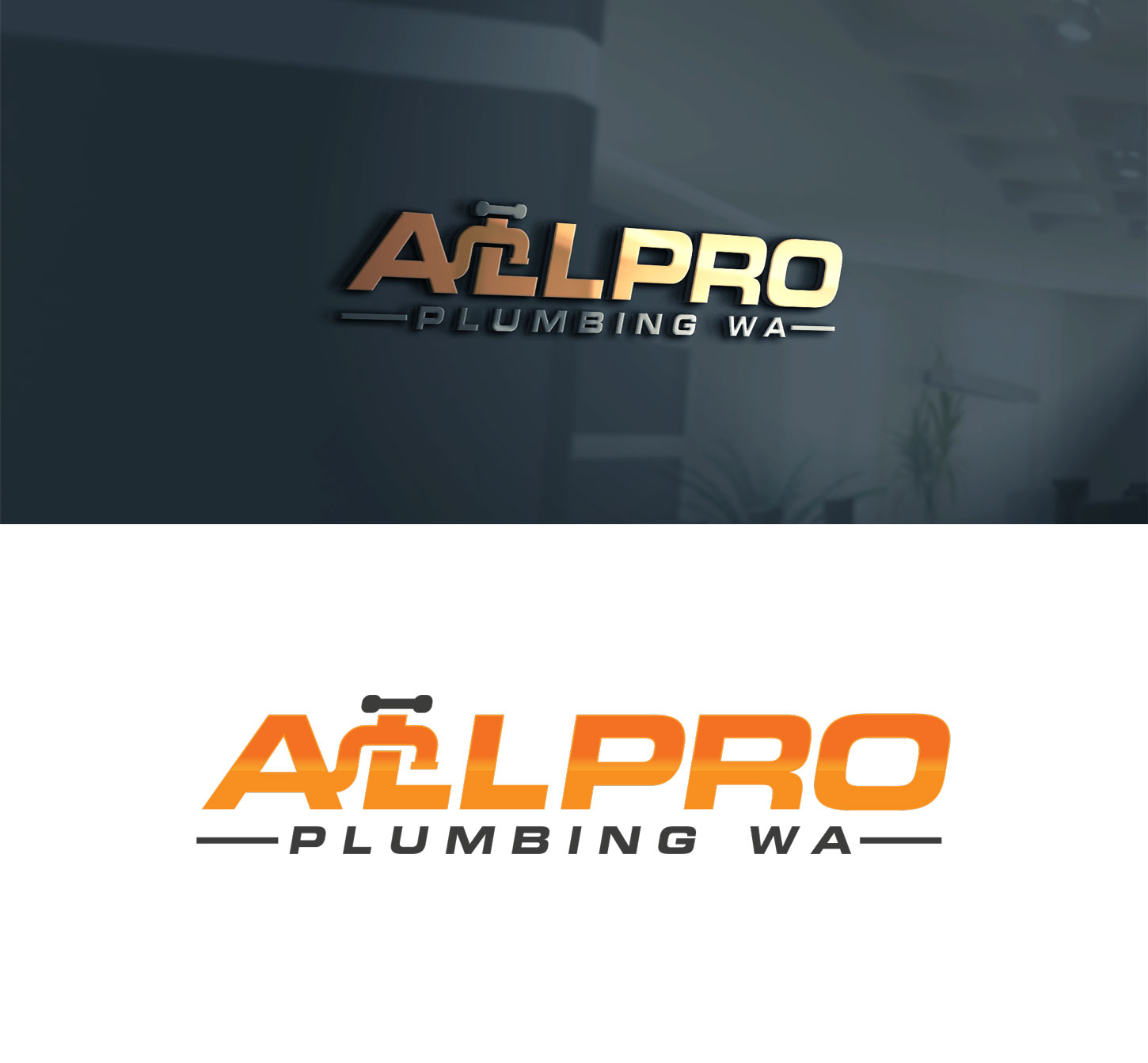 Elegant, Playful, Plumbing Logo Design for ALLPRO PLUMBING WA by Mono ...