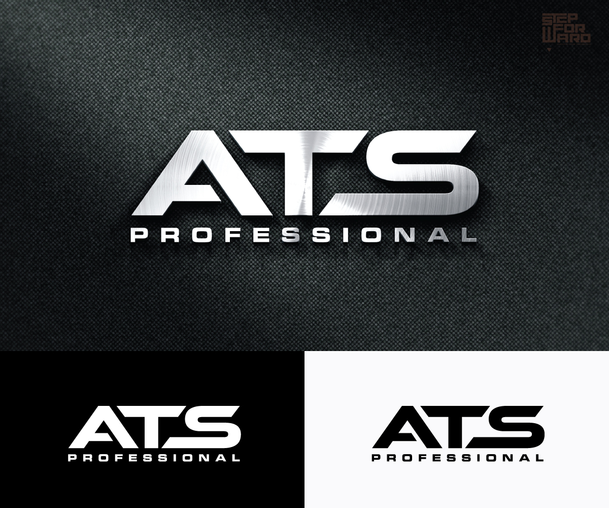 Bold, Serious, Machinery Logo Design for ATS by step forward 2 | Design ...