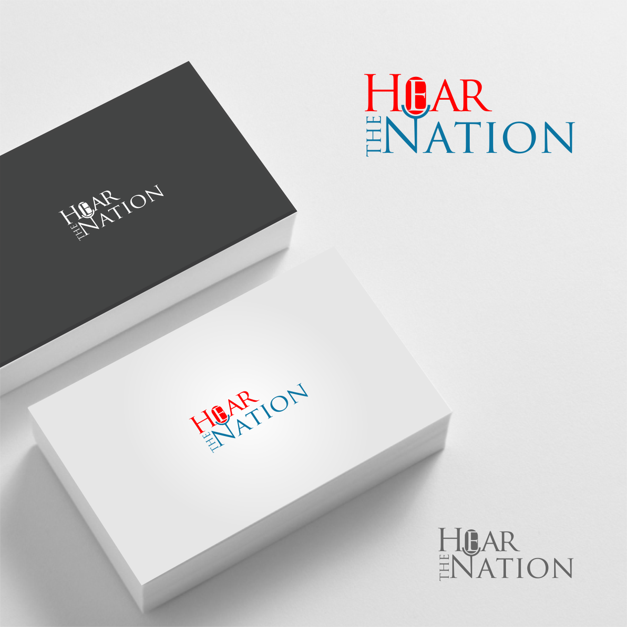 Modern, Elegant Logo Design for Hear The Nation by Arham Hidayat ...