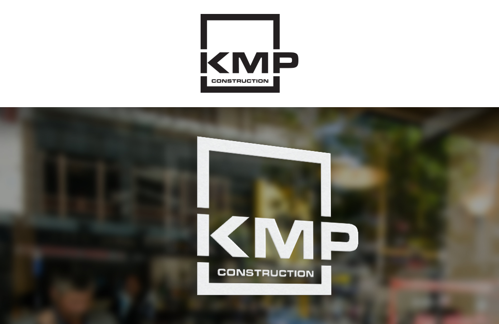 Modern, Professional, Construction Company Logo Design for KMP ...