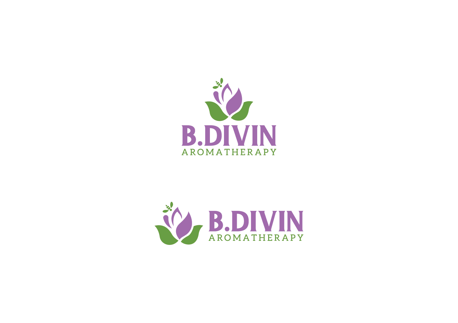 Elegant, Playful Logo Design for B.Divine aromatherapy by art by SUGU ...