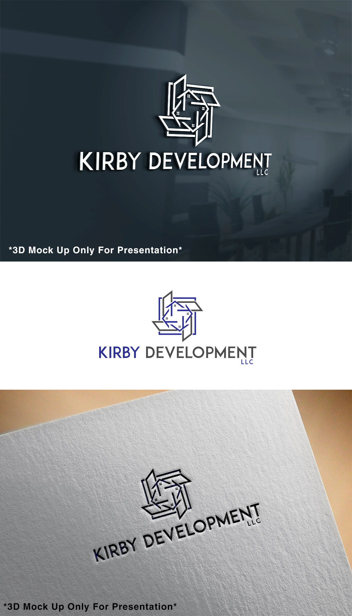 Logo Design for Kirby Development, LLC by logograph | Design #22347264
