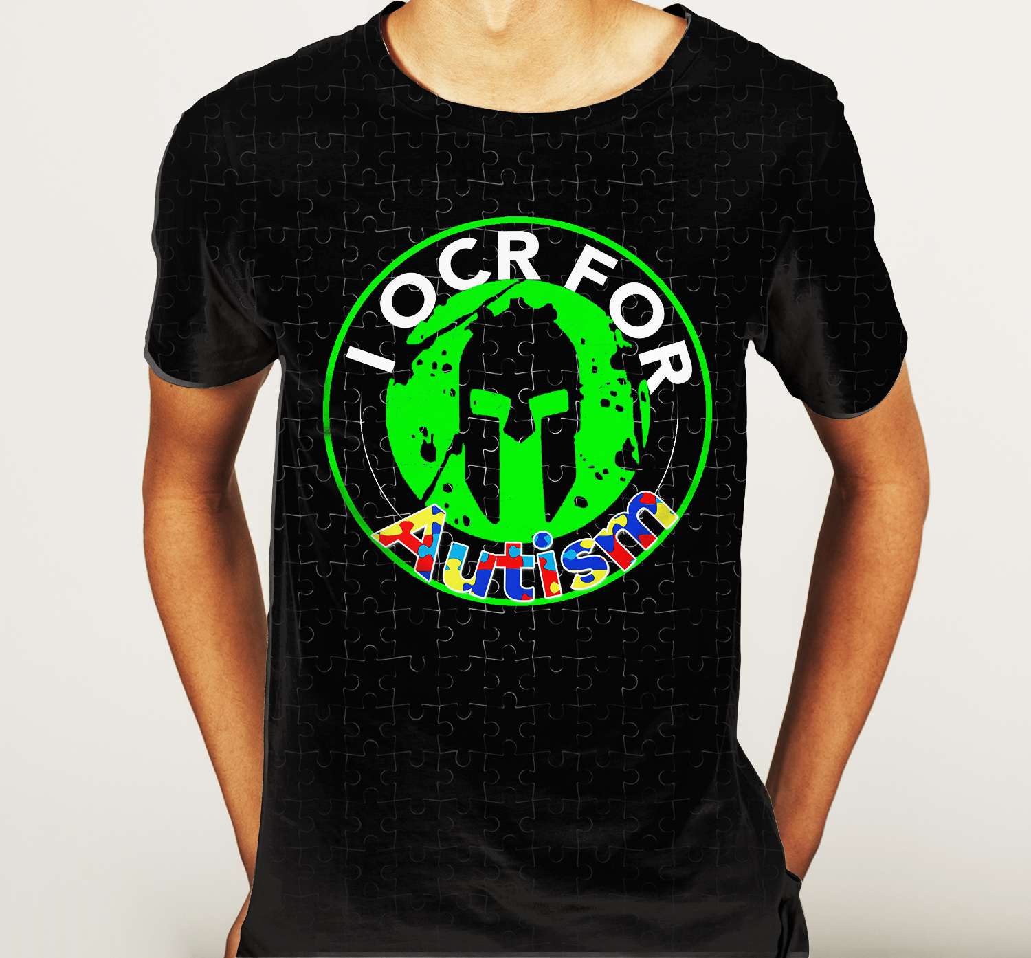 Elegant, Playful T-shirt Design for I OCR FOR AUTISM by Kareem Afifi ...