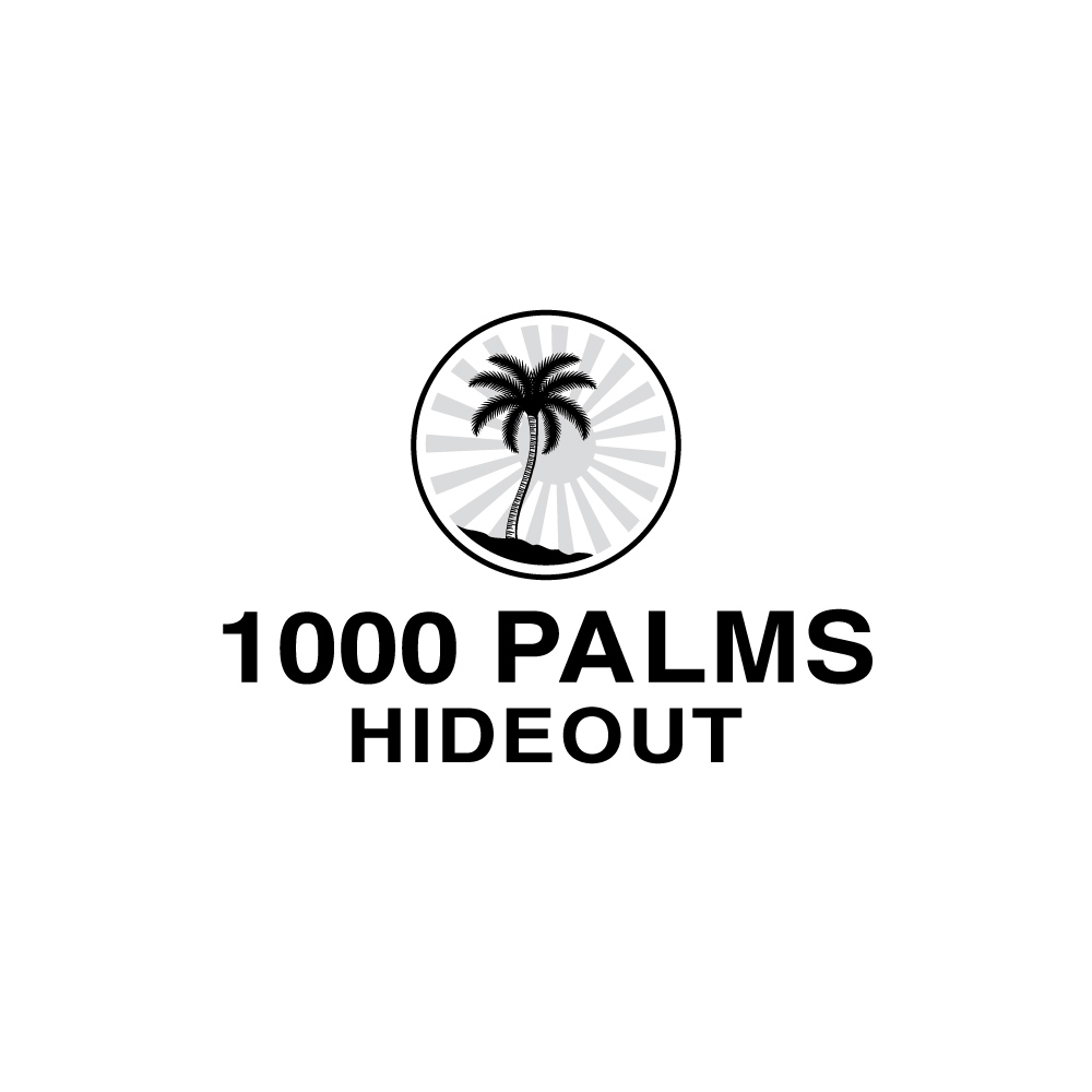 Elegant, Playful Logo Design for 1000 Palms HideOut by ESolz ...
