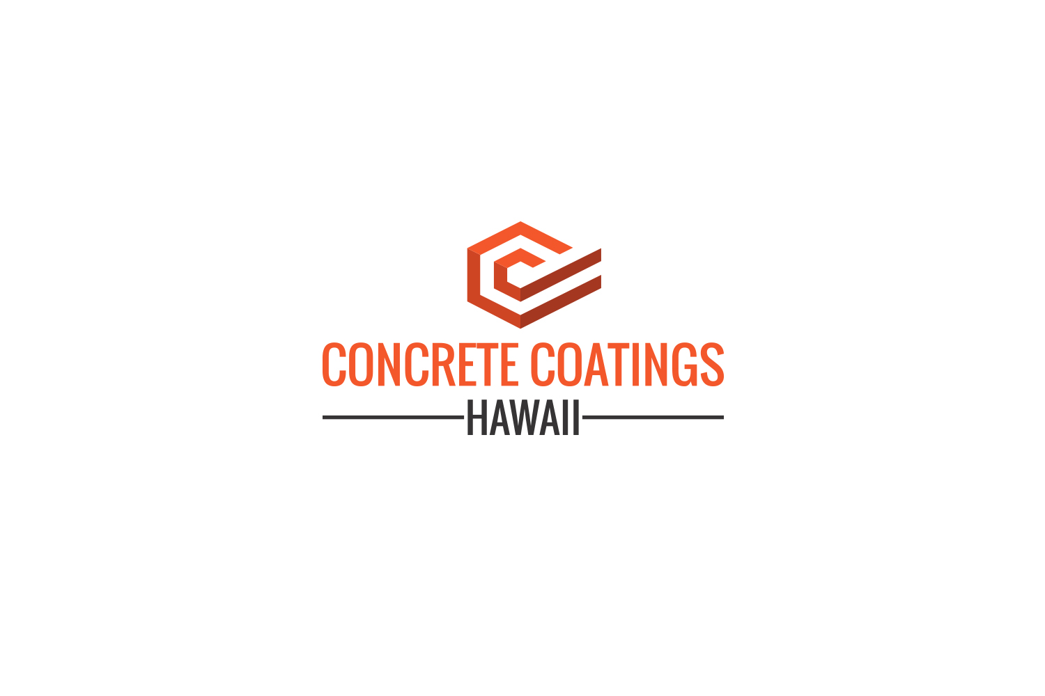 Bold, Modern, Concrete Logo Design for Concrete Coatings Hawaii by ...