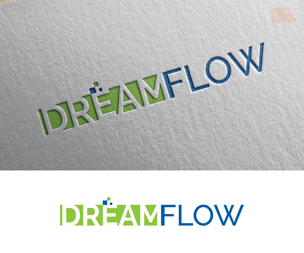 Modern, Masculine Logo Design for DreamFlow by step forward 2 | Design ...
