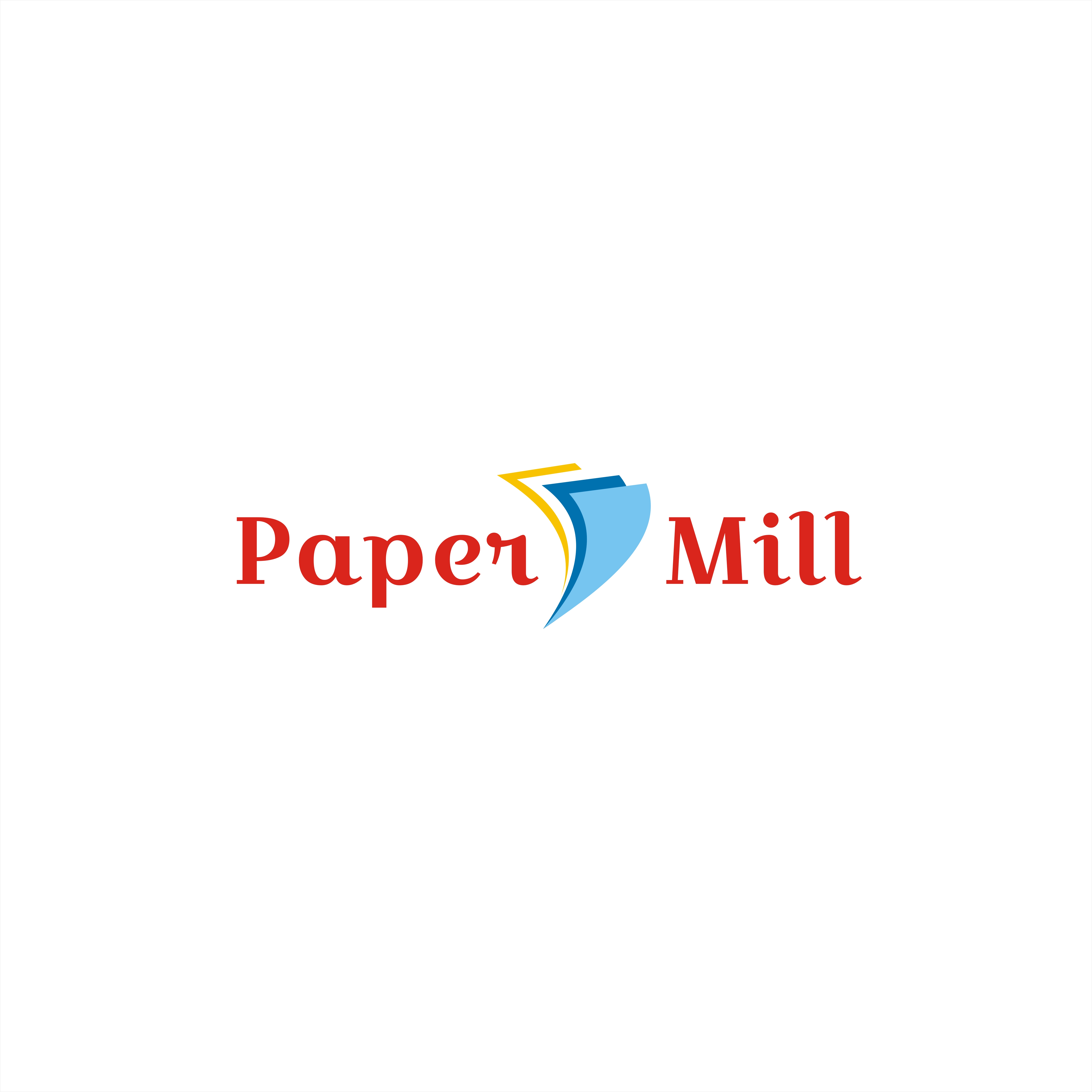 Bold, Conservative, Printing Logo Design for Paper Mill by Nita ...