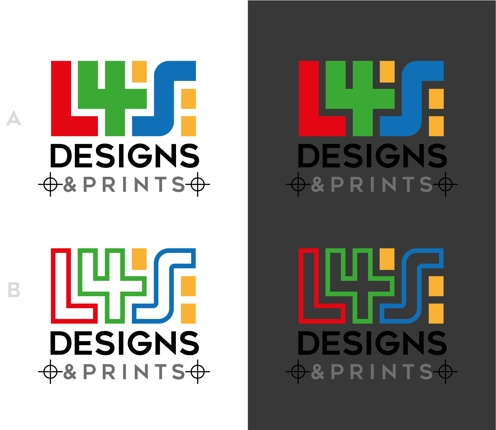 Logo Design for L4S Designs AND/OR L4S Designs and Prints by Al Pech ...