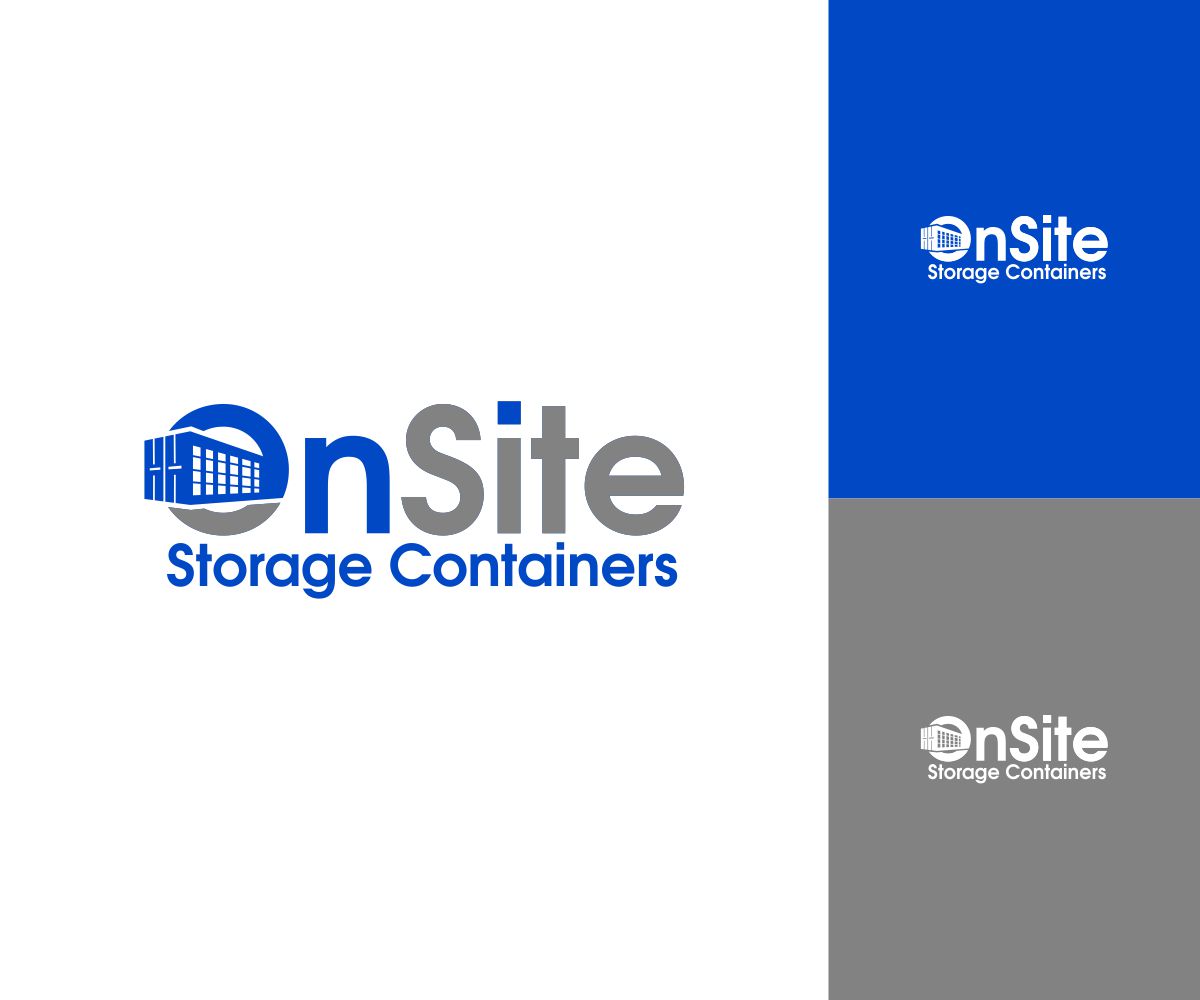 Economical, Elegant, Storage Logo Design for OnSite Storage Containers ...