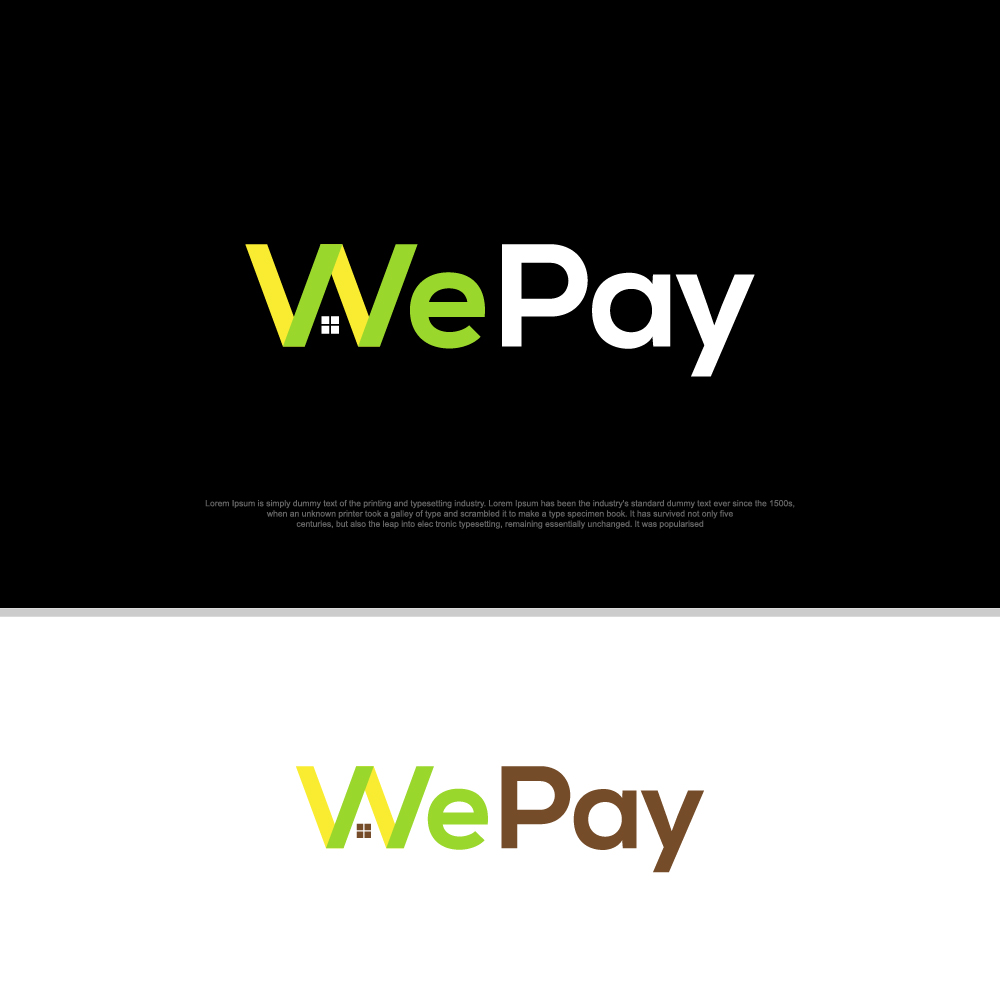 Elegant, Playful Logo Design for WePay by sushsharma99 | Design #22364104