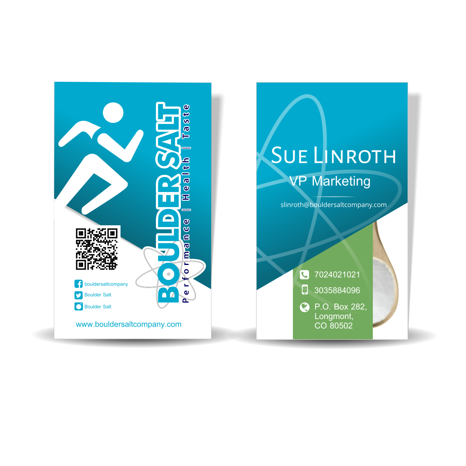 Business Card Design for Boulder Salt Company by elveneclipse | Design ...