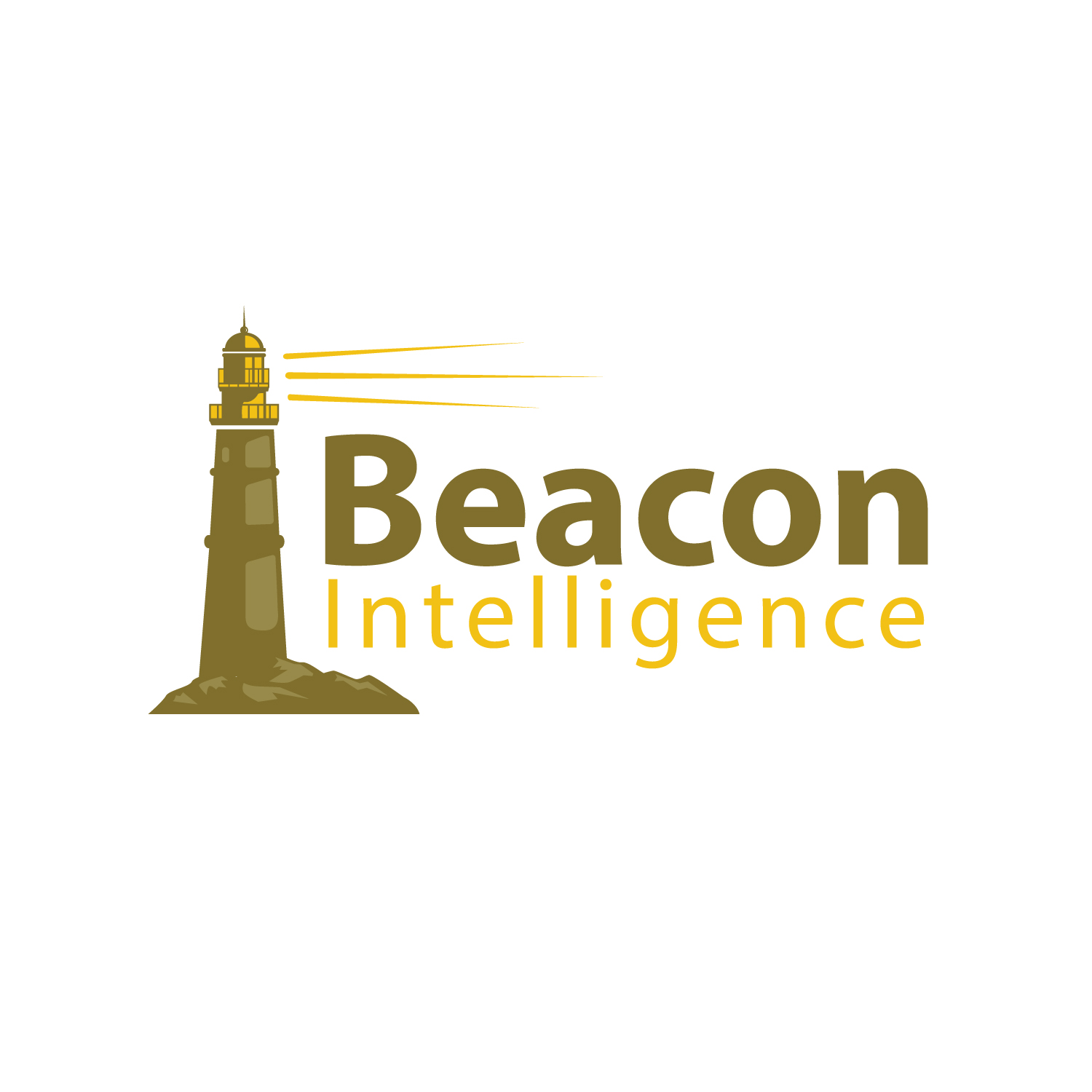 Serious, Modern Logo Design for "Beacon Intelligence", and, as mentioned, also switchable to ...