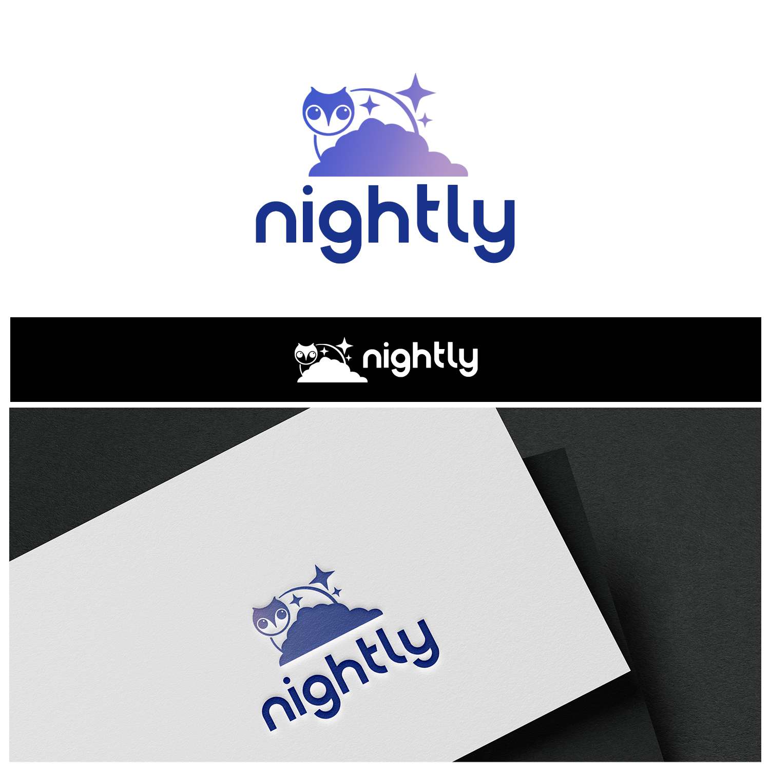 Modern, Bold Logo Design for Nightly by DominicDesign | Design #22383213
