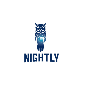 Nightly - Logo Design for Booking Website for properties booked by the ...
