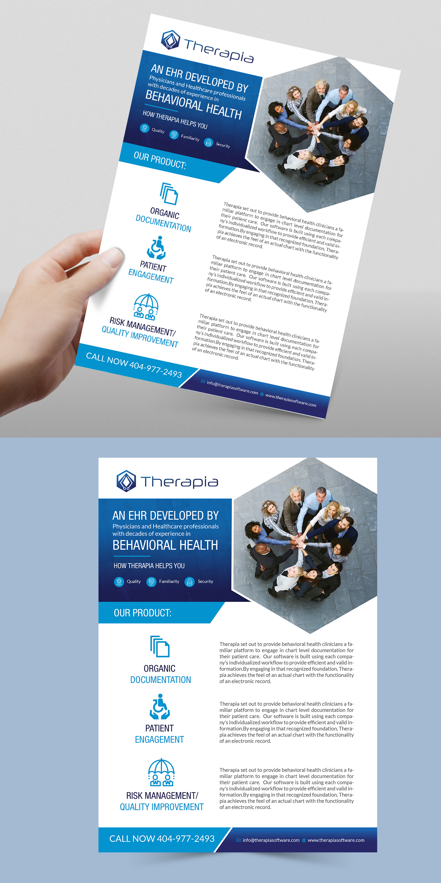 Professional, Conservative Flyer Design for a Company by Deepak_9 ...