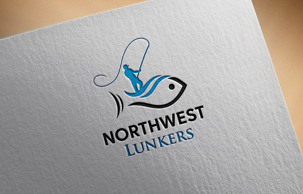 Masculine, Elegant Logo Design for Northwest Lunkers by pachilakili ...