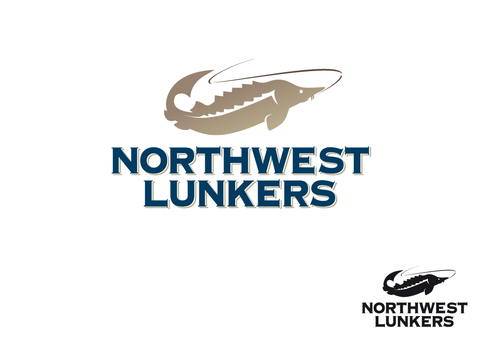 Masculine, Elegant Logo Design for Northwest Lunkers by Nigel B ...