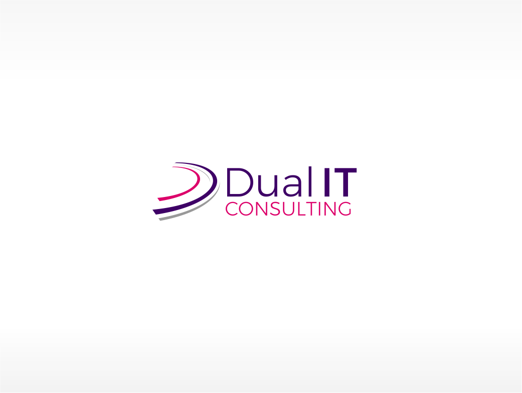 Modern, Colorful Logo Design for Dual IT by .tau. | Design #22379056