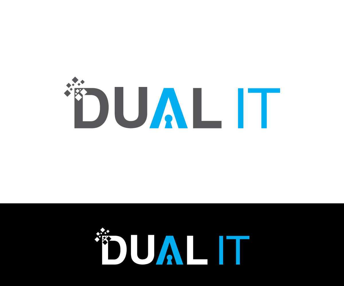 Modern, Colorful Logo Design for Dual IT by design new | Design #22418386