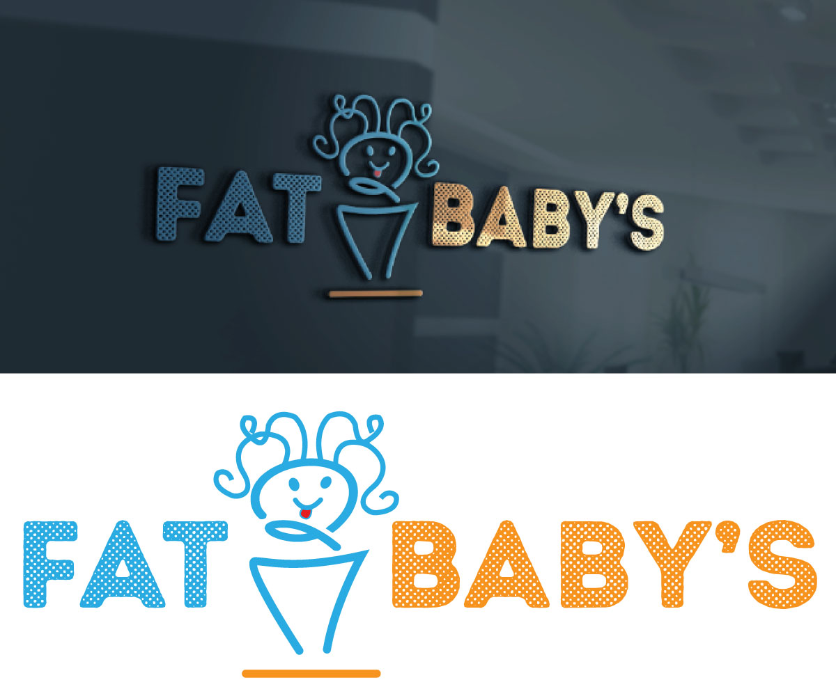 Modern, Professional Logo Design for Fat Baby’s by dobobed | Design ...