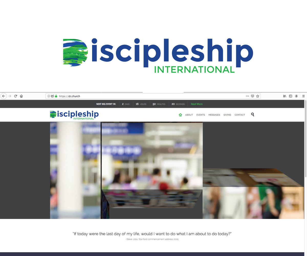Logo Design for Discipleship International by Simon Hon | Design #22442459