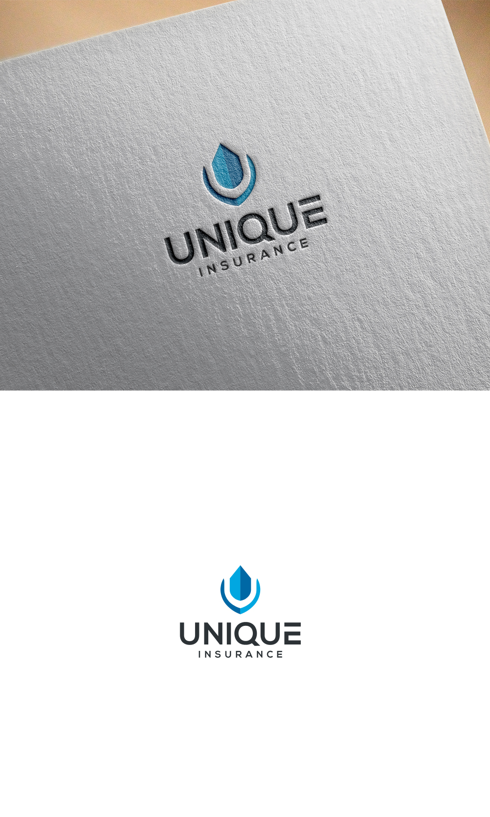 Serious, Modern, Insurance Logo Design for Unique Risks or Unique by ...