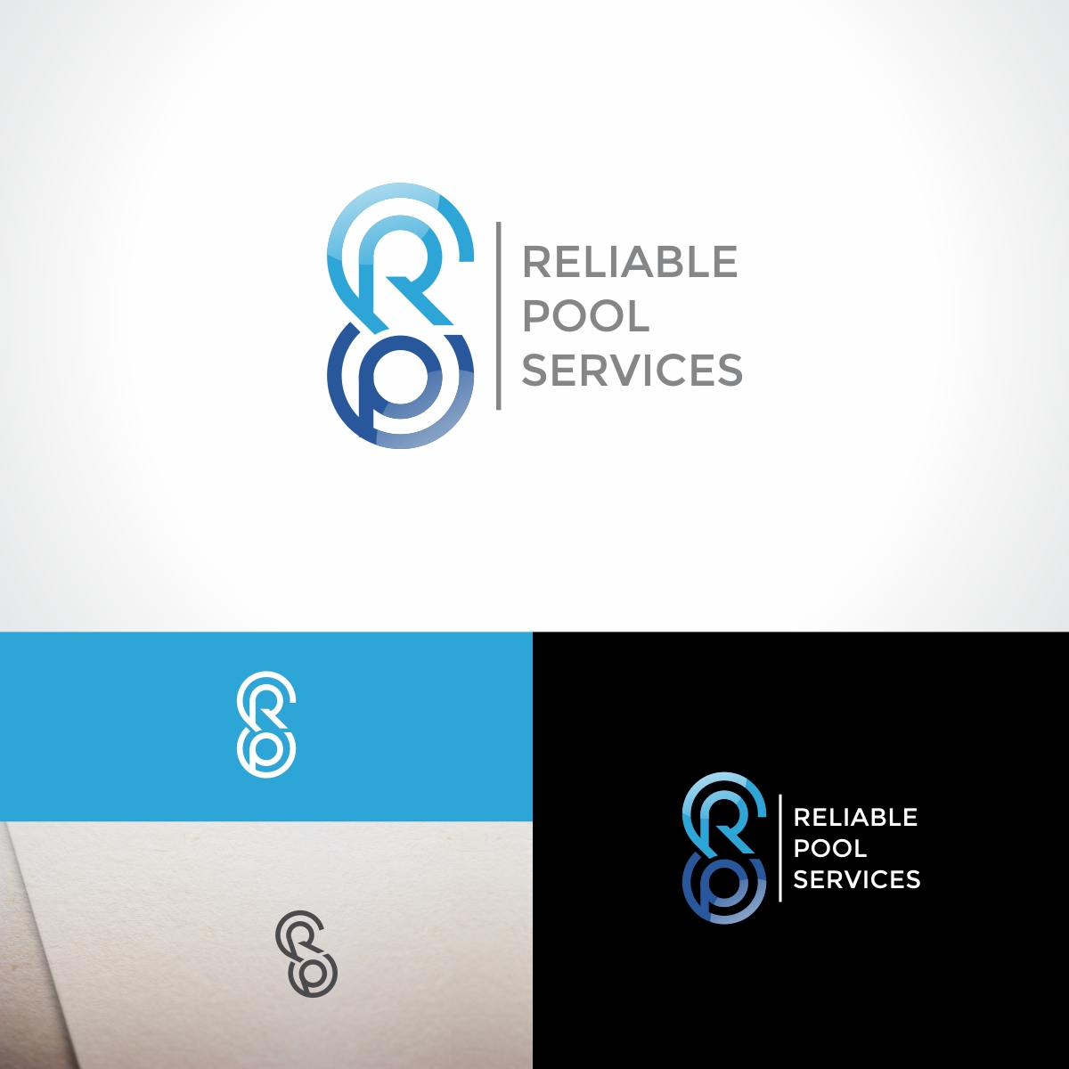 Elegant, Playful, Pool Service Logo Design for "Reliable Pool Services ...