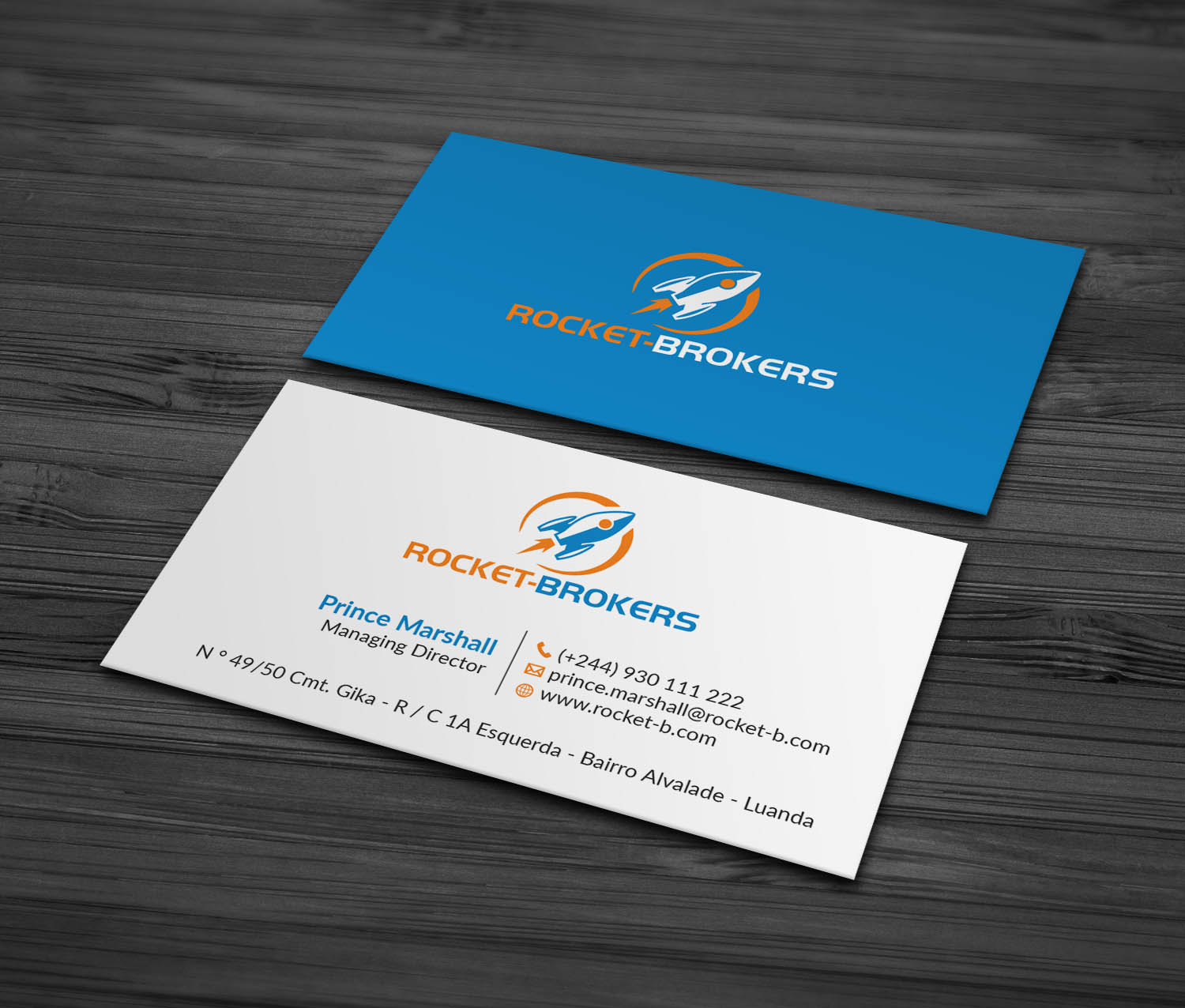 Modern, Professional, Insurance Broker Business Card Design for ROCKET ...