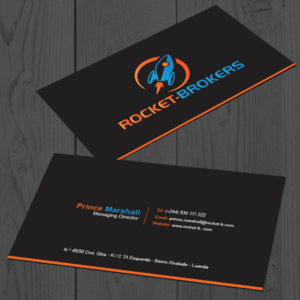 Rocket Business Cards | 17 Custom Rocket Business Card Designs