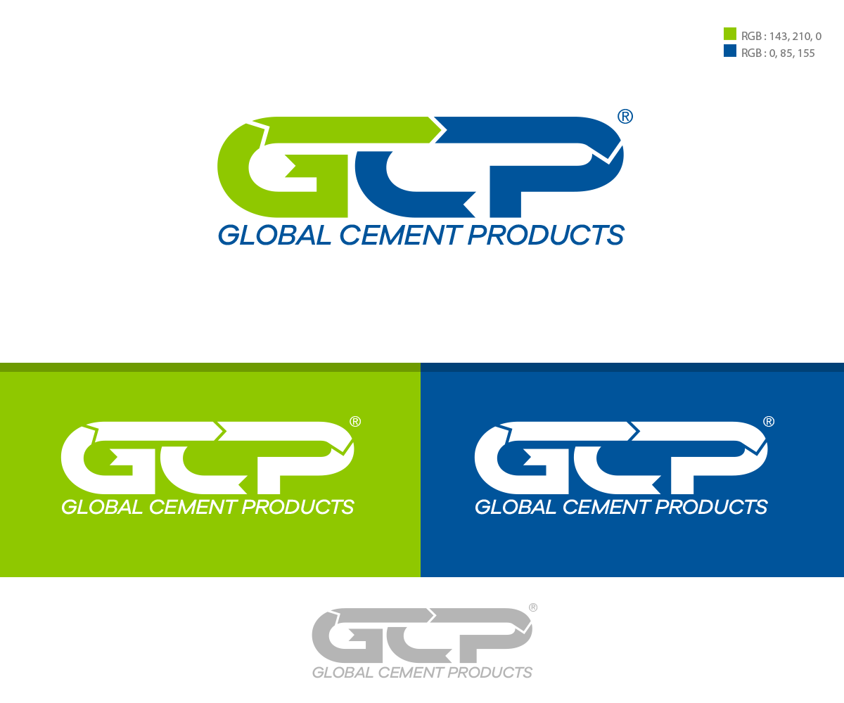 Masculine, Conservative, Building Product Logo Design for Global Cement ...