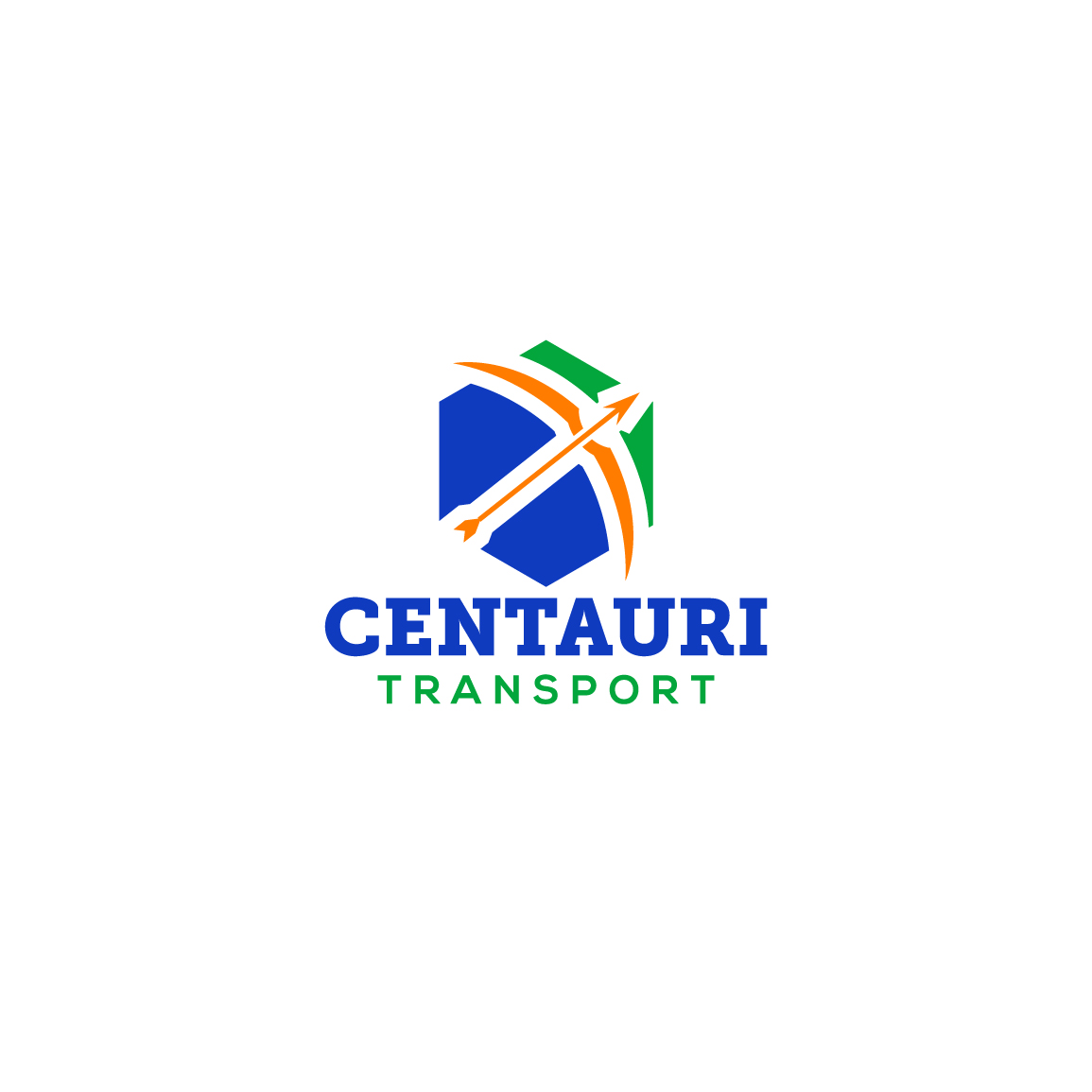 Masculine, Serious, Shipping Logo Design for Centauri Transport by Fanol Ademi | Design #22427079