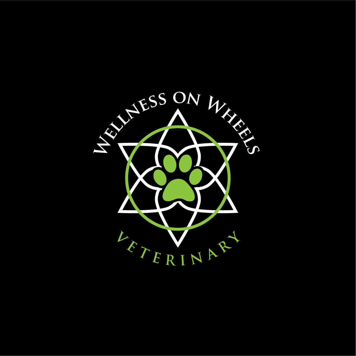 Elegant, Serious, Veterinary Logo Design for Wellness on Wheels by ...