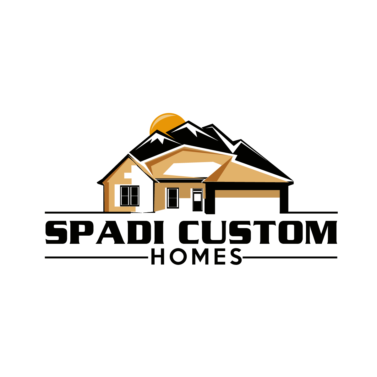 Logo Design for Spadi Custom homes by fly design | Design #22445068