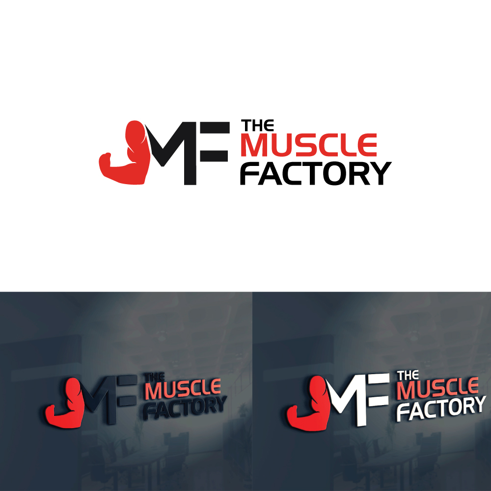 Elegant, Playful Logo Design for The Muscle Factory by ESolz ...
