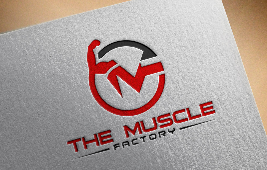 Elegant, Playful Logo Design for The Muscle Factory by akterkhadijars ...