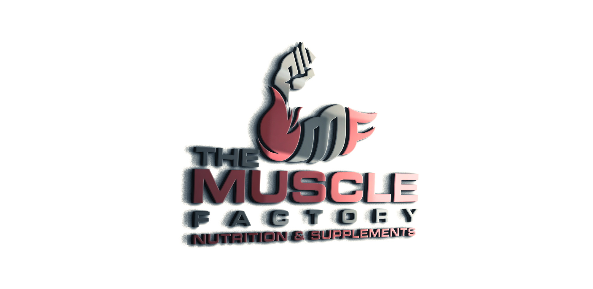 Elegant, Playful Logo Design for The Muscle Factory by Mono.co | Design ...