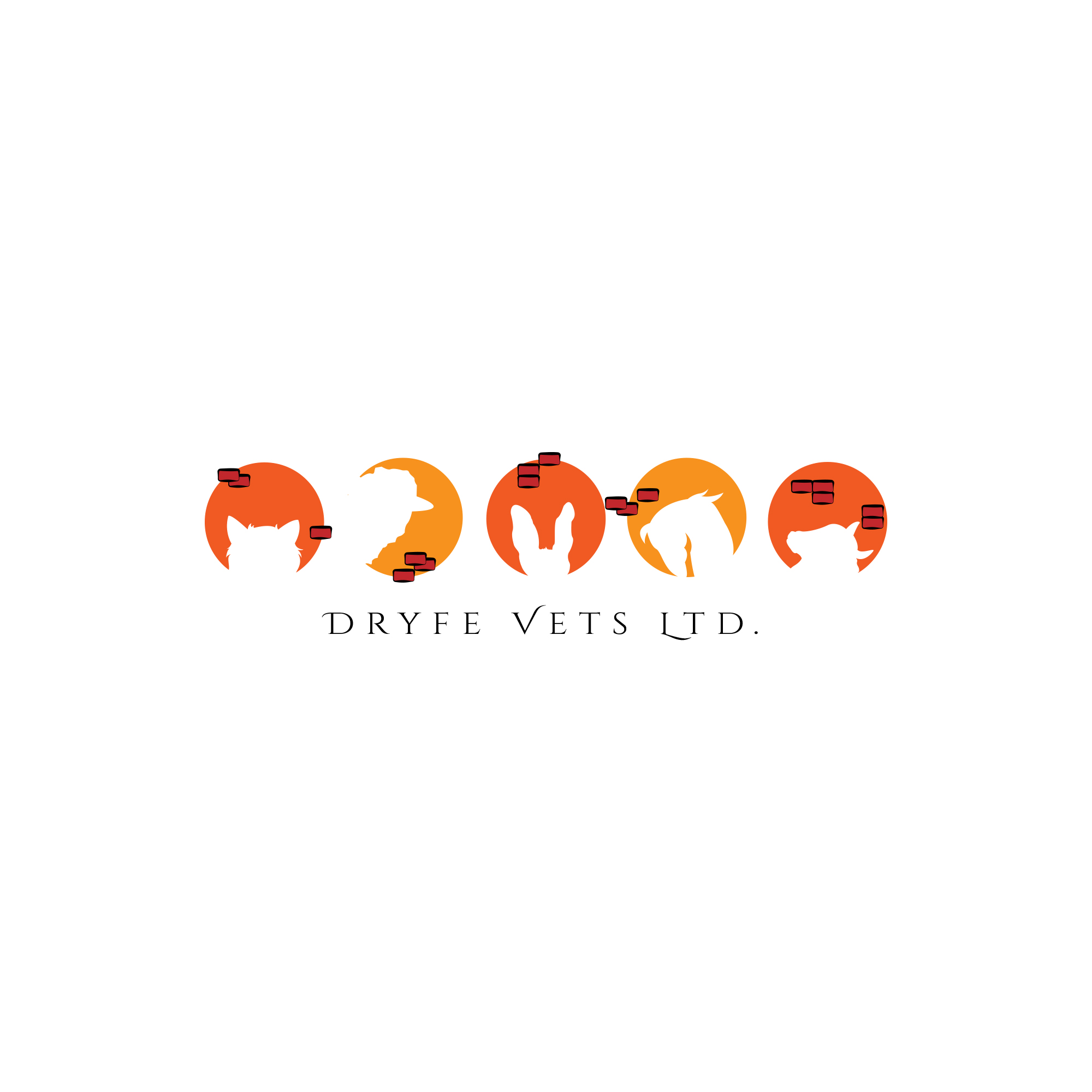 Modern, Professional, Veterinary Logo Design for Dryfe Vets by ...