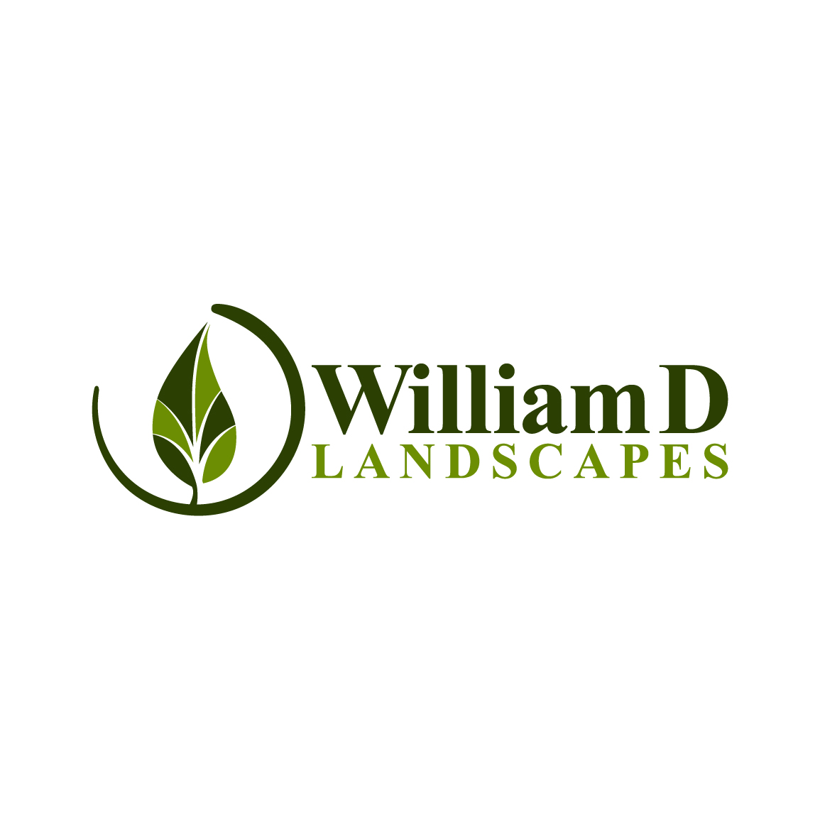 Upmarket, Professional, Landscaping Logo Design for William D ...