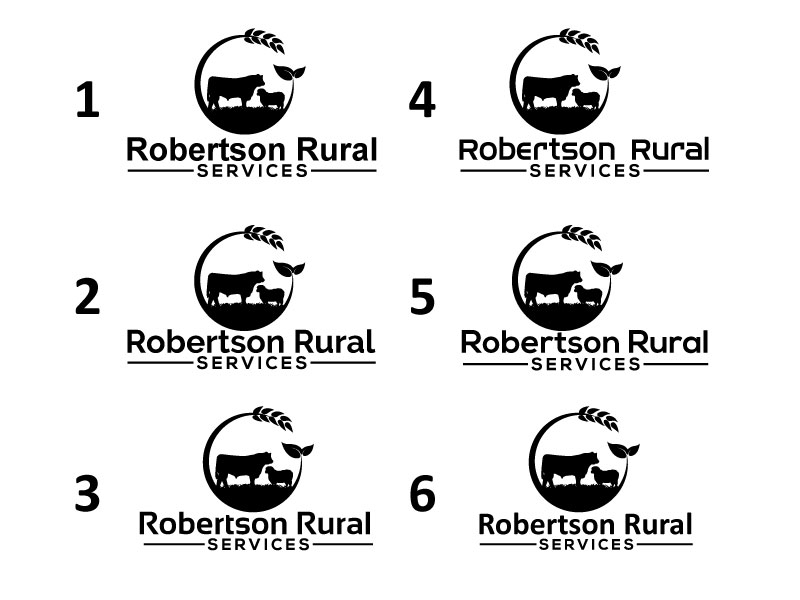 Elegant, Playful, Agriculture Logo Design for Robertson Rural Services ...