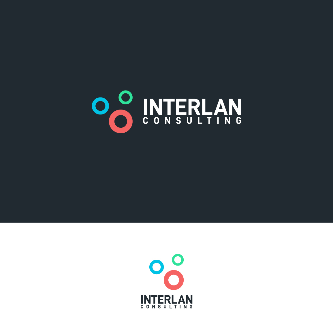 Elegant, Playful Logo Design for INTERLAN CONSULTING by Fanol Ademi ...